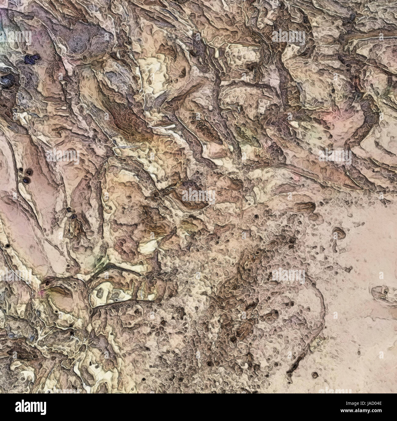 Dry Martian Riverbed Basin Texture Stock Photo - Alamy