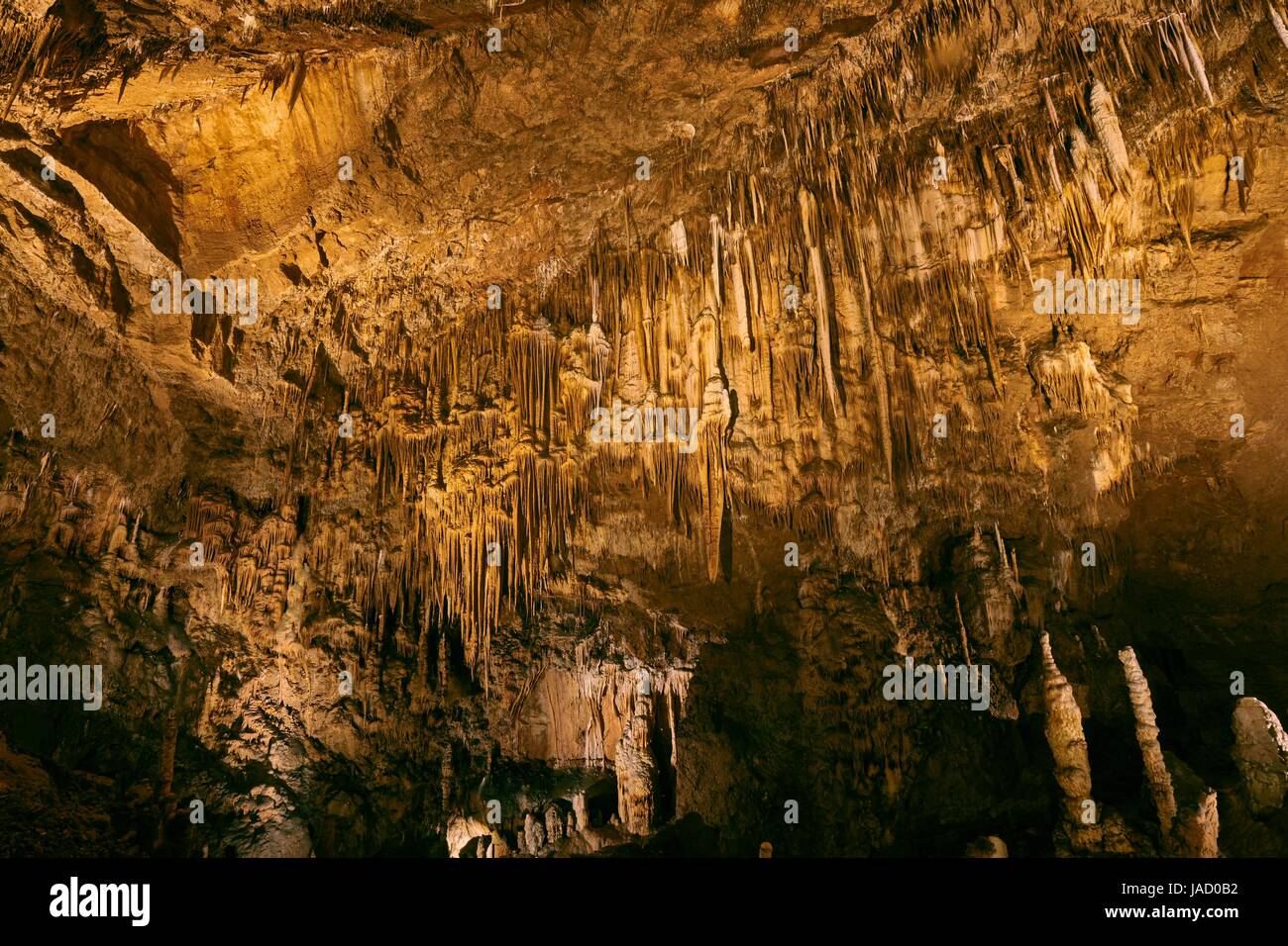 Limestone Cave Detail Stock Photo - Alamy
