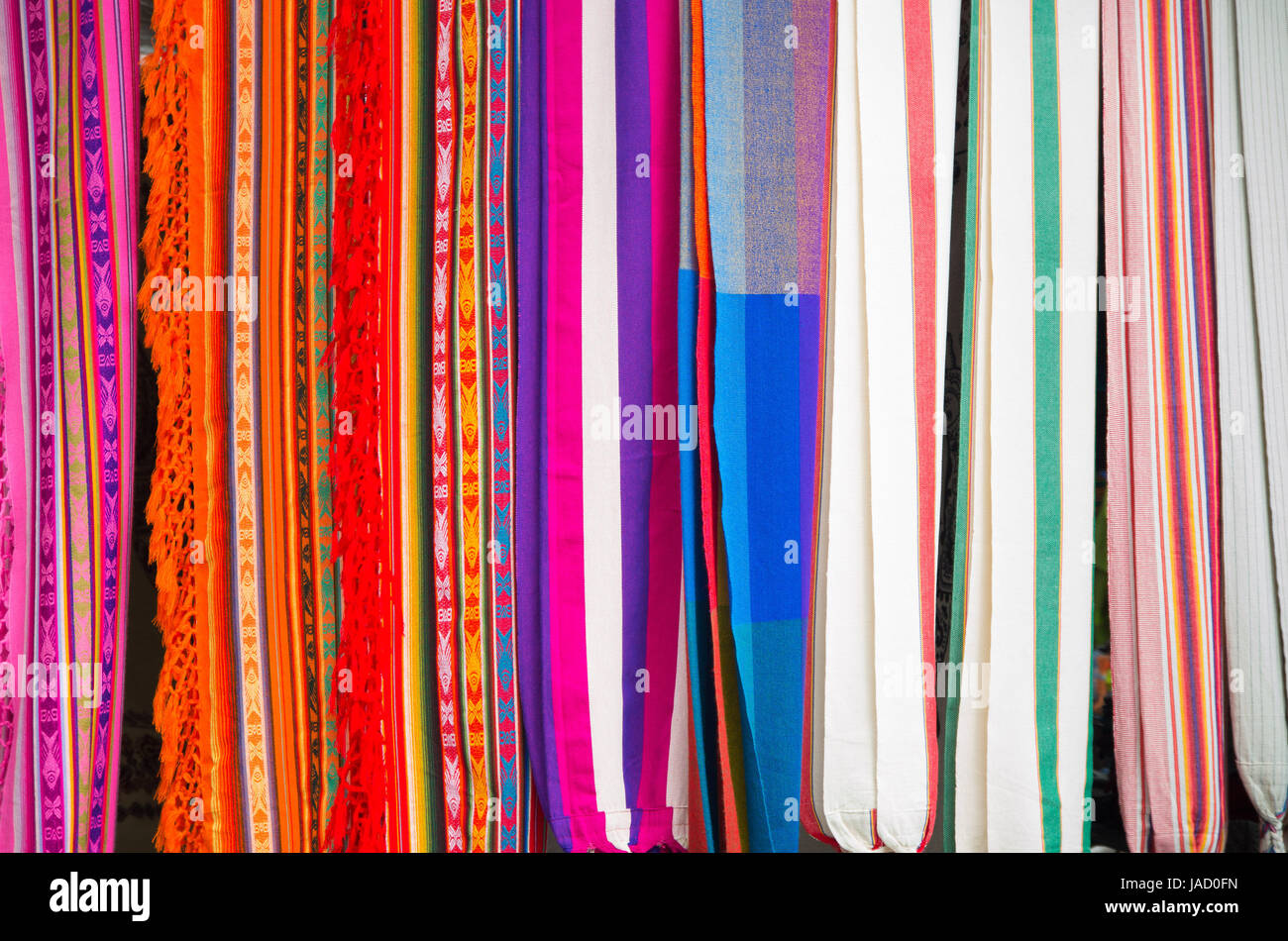 OTAVALO, ECUADOR - MAY 17, 2017: Beautiful andean traditional clothing ...