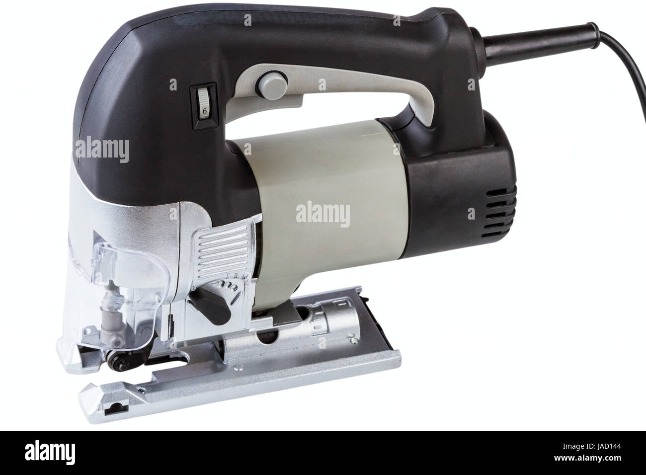 electrical jig saw isolated on a white background Stock Photo - Alamy