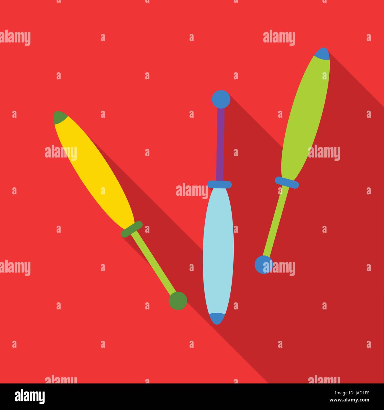 Juggler clubs Stock Vector Images - Alamy