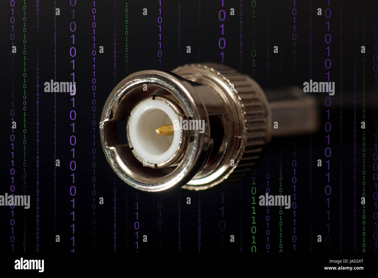 WAN data cable in black background Stock Photo - Alamy