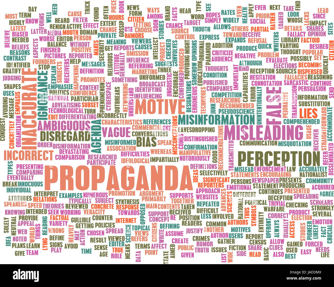 Propaganda as a Message Concept Abstract Art Stock Photo - Alamy