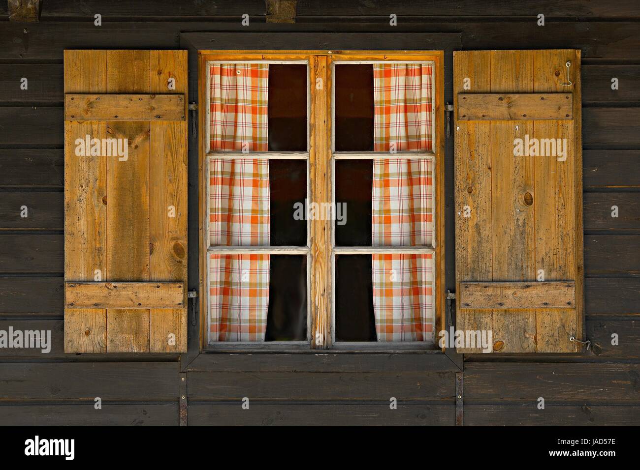 Window of an old rural house Stock Photo - Alamy