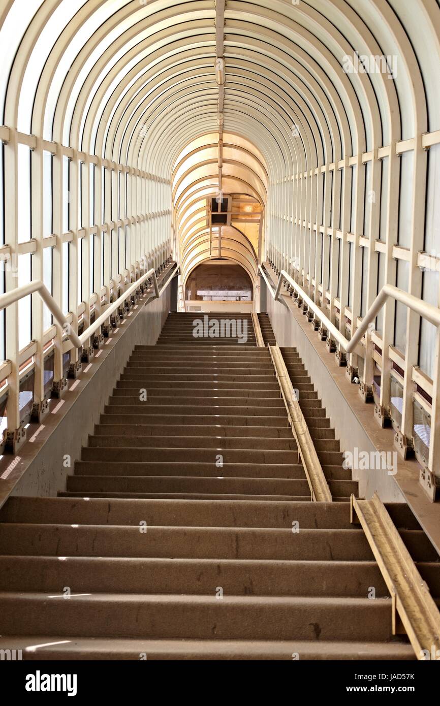 Pedestrian passage in urban environment Stock Photo - Alamy