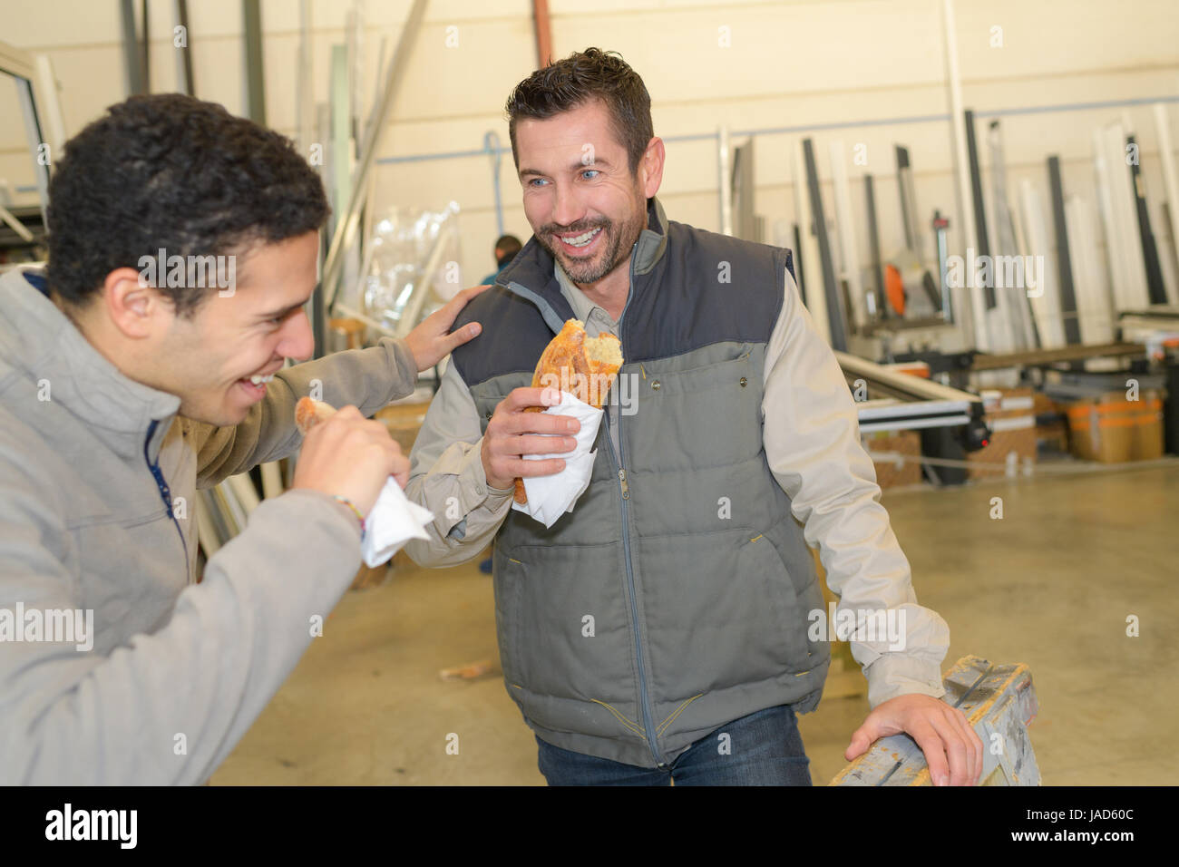 Sandwich factory workers industry hi-res stock photography and images ...