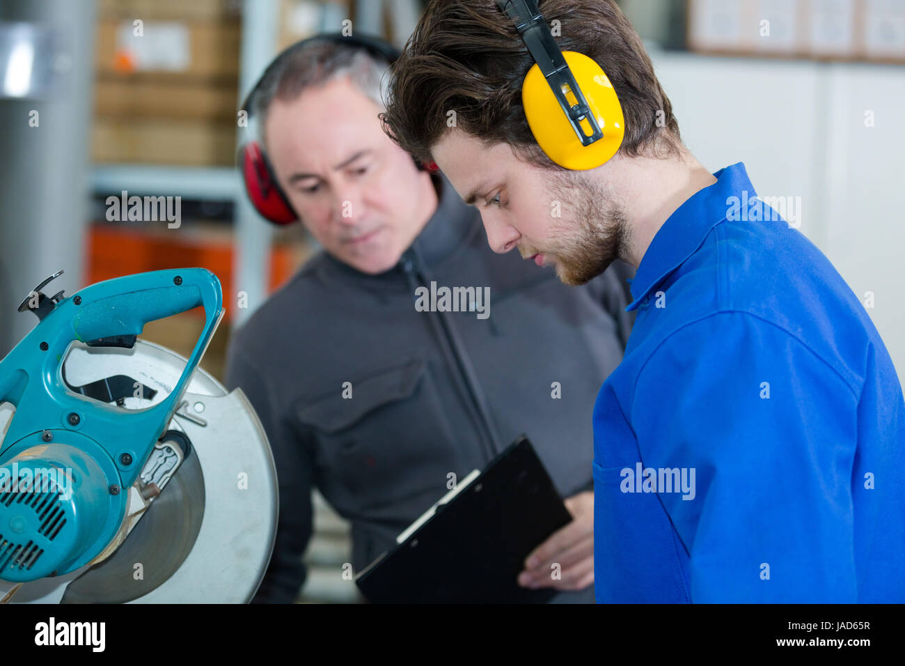 Hearing protection and factory workers hi-res stock photography and ...