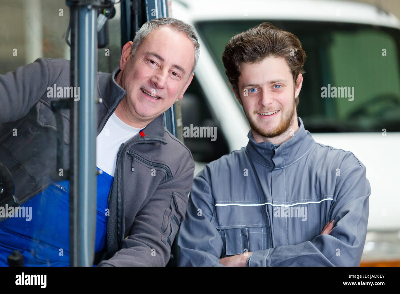tutor and apprentice Stock Photo - Alamy