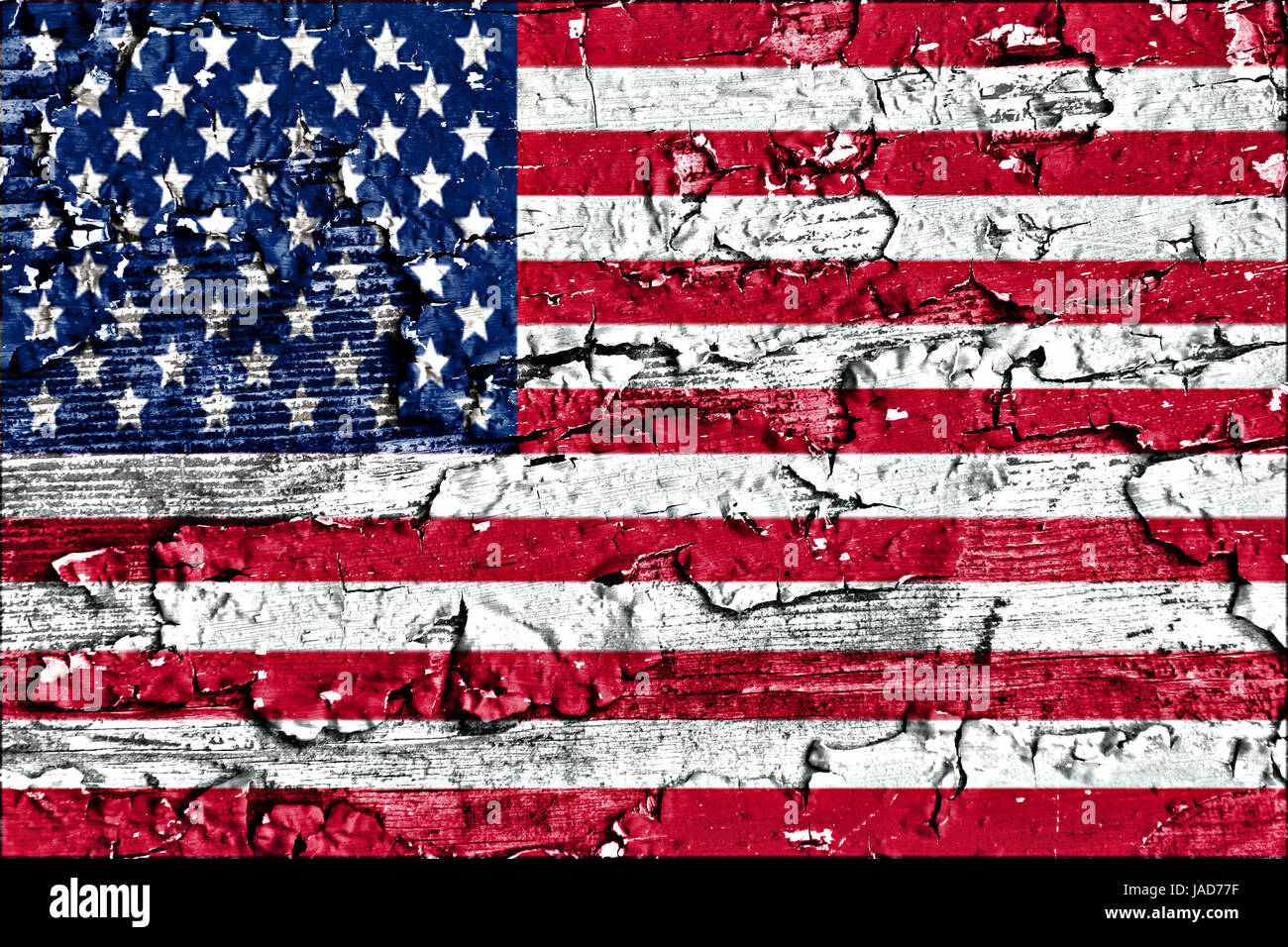 vintage USA flag Stock Photo - Alamy