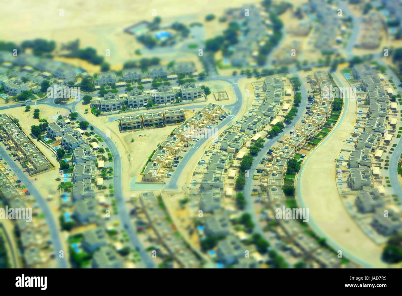 aerial photograph emirates Stock Photo - Alamy