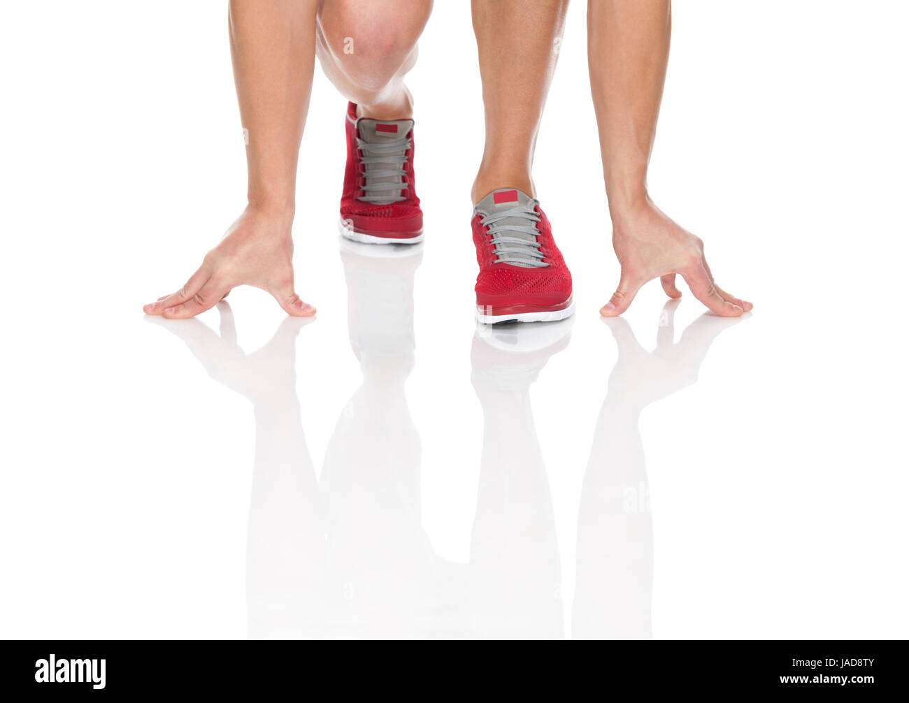 Starting position for a race Stock Photo - Alamy