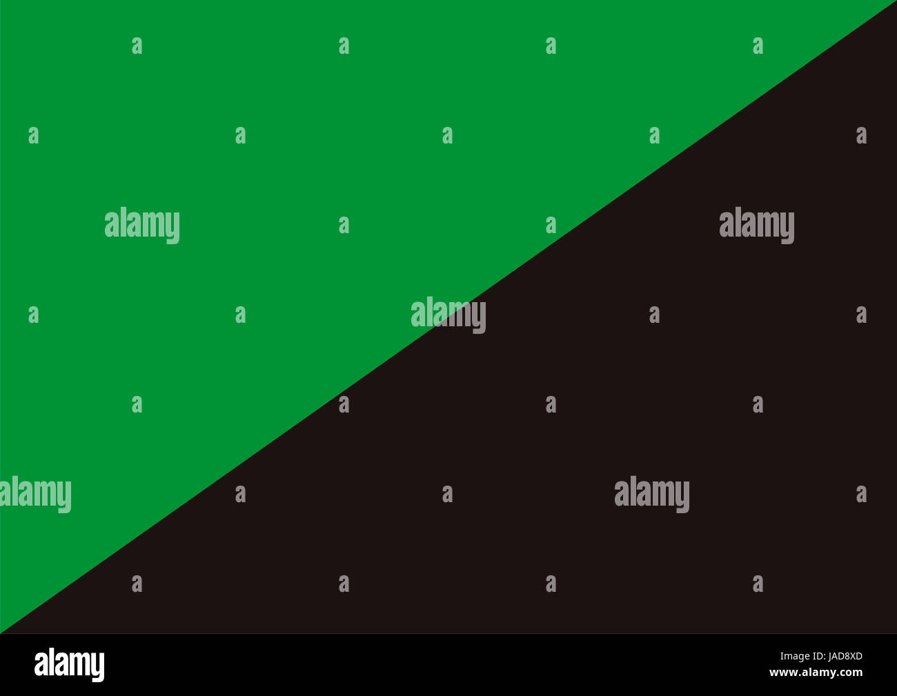 Green anarchism flag eco anarchism hi-res stock photography and images ...