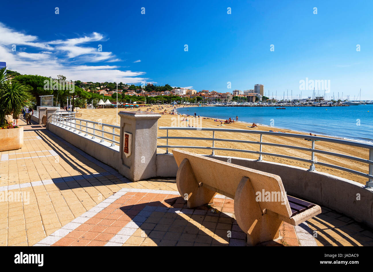 France sainte maxime beach hi-res stock photography and images - Alamy