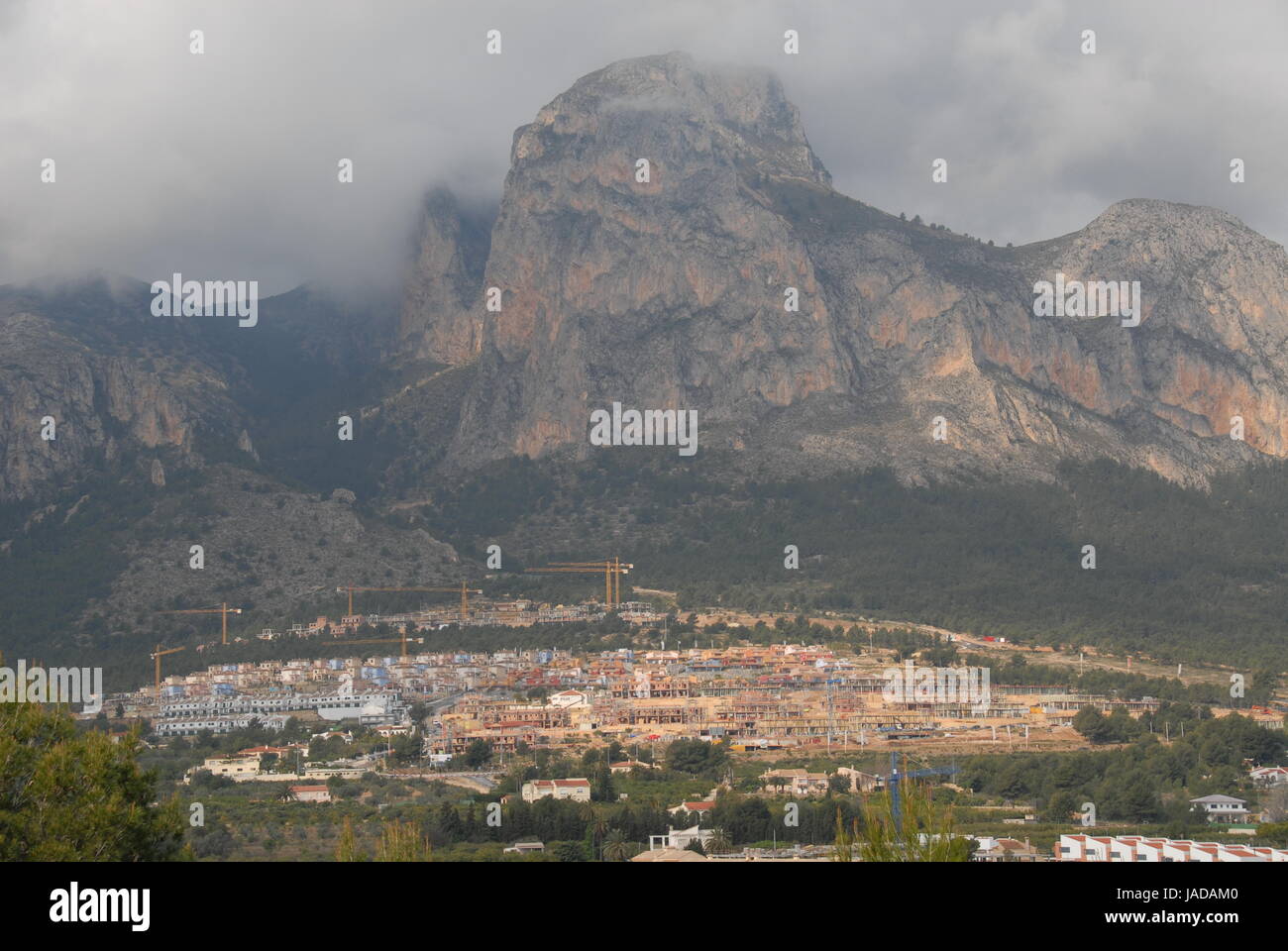 spain - polop de la marina - costa blanca Stock Photo - Alamy