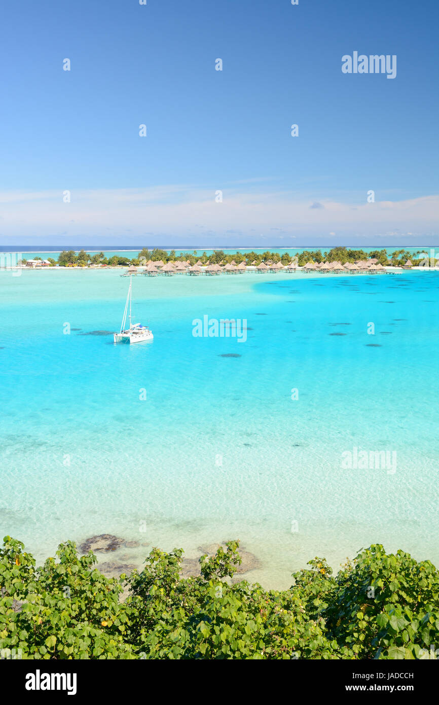 bora bora island in the pacific Stock Photo - Alamy