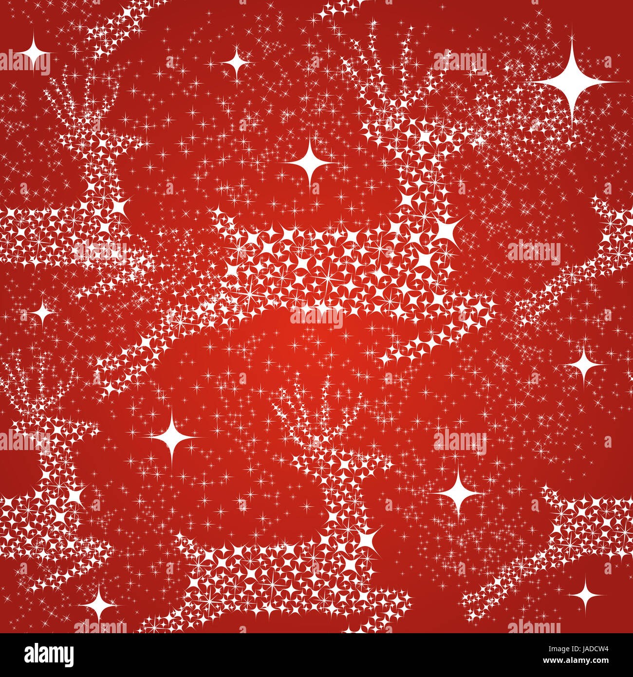 Merry Christmas decoration reindeer seamless pattern background. Vector ...