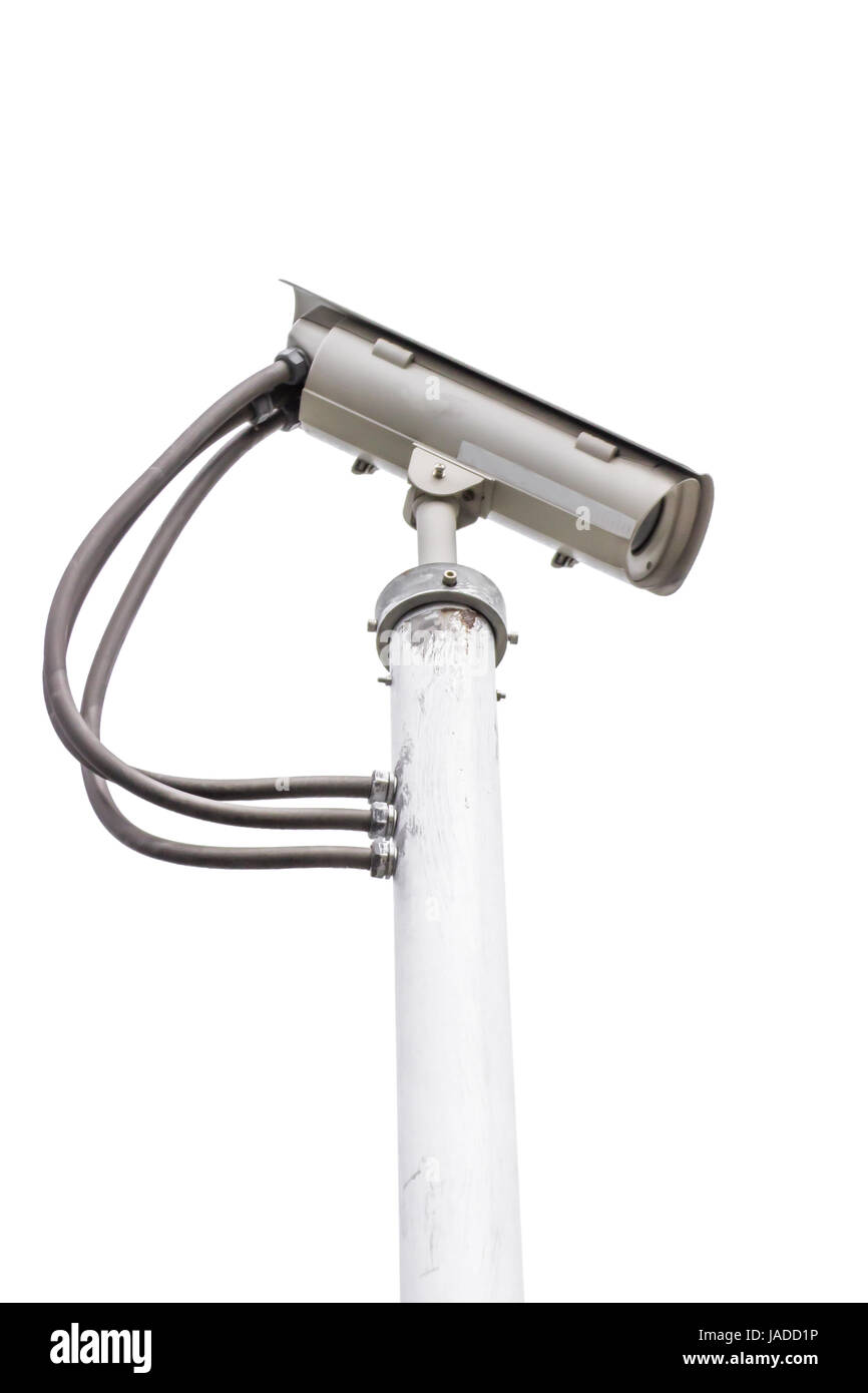 CCTV camera watching criminals in the street Stock Photo - Alamy