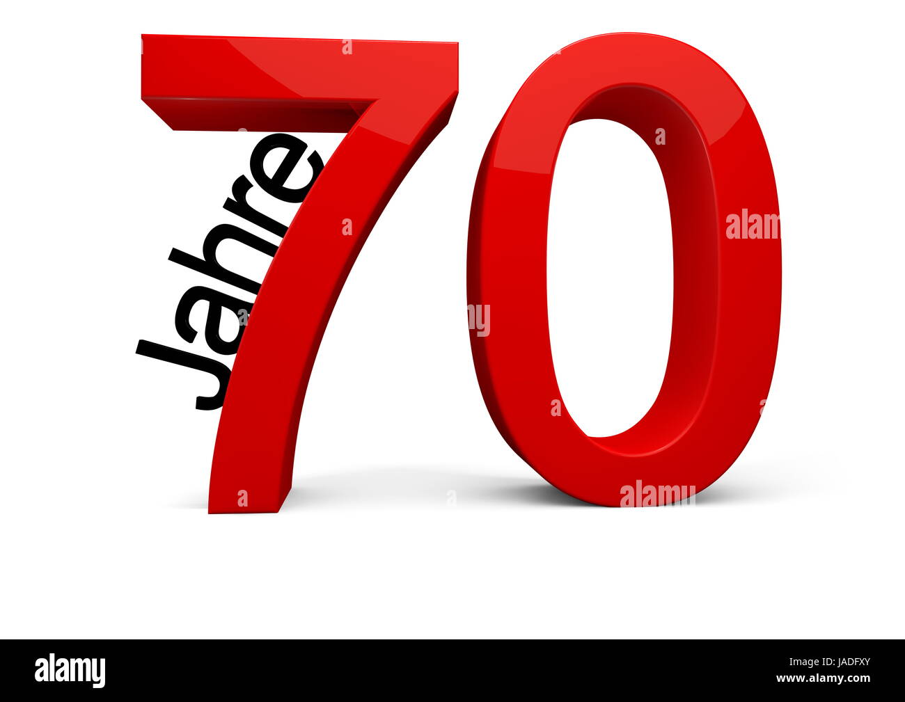 lettering with "Jahre Stock Photo - Alamy