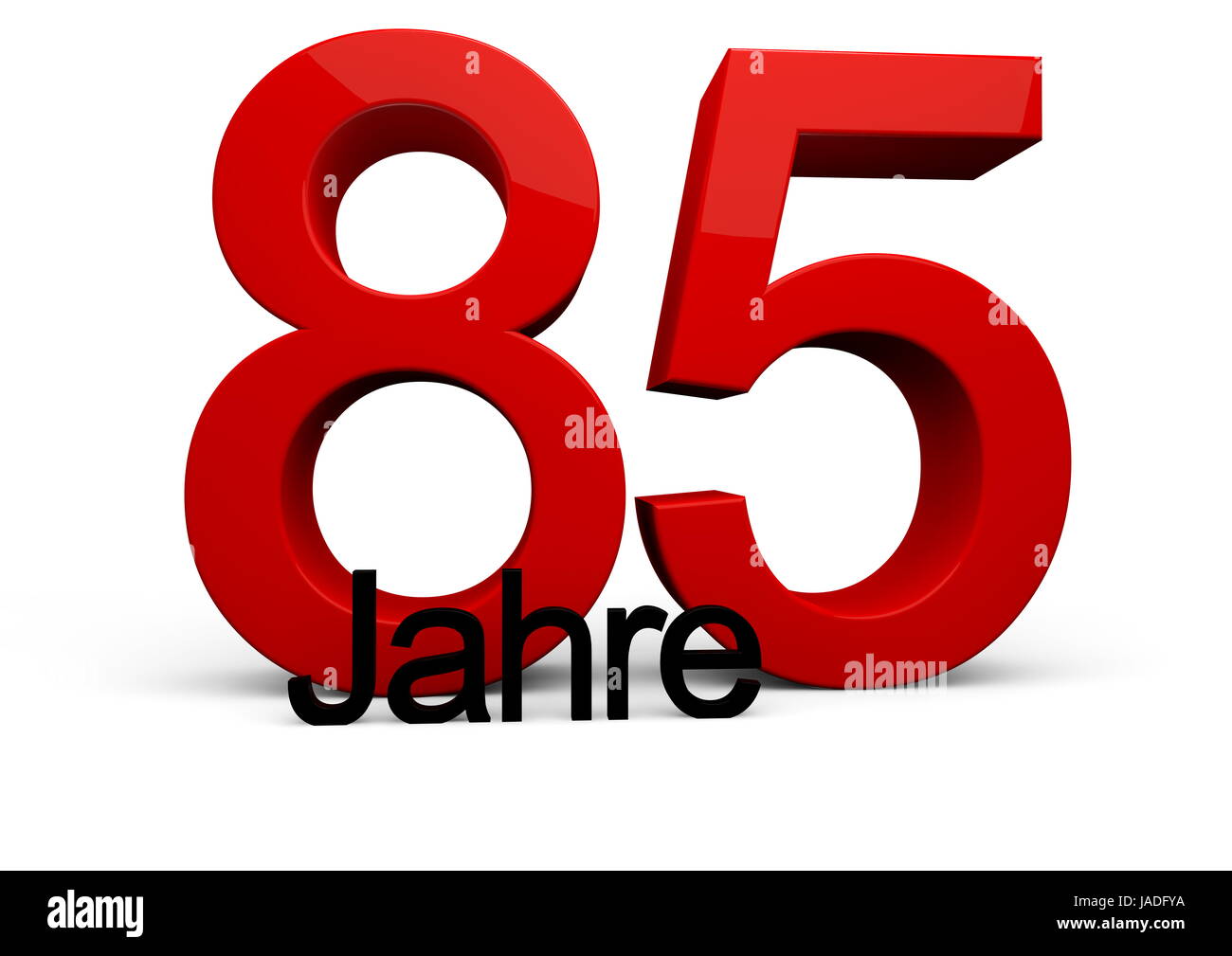 lettering with "Jahre Stock Photo - Alamy