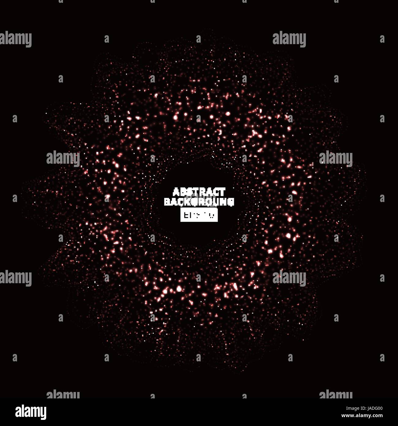 Background Explosion Of Glowing Particles. Modern Backdrop. Technology ...