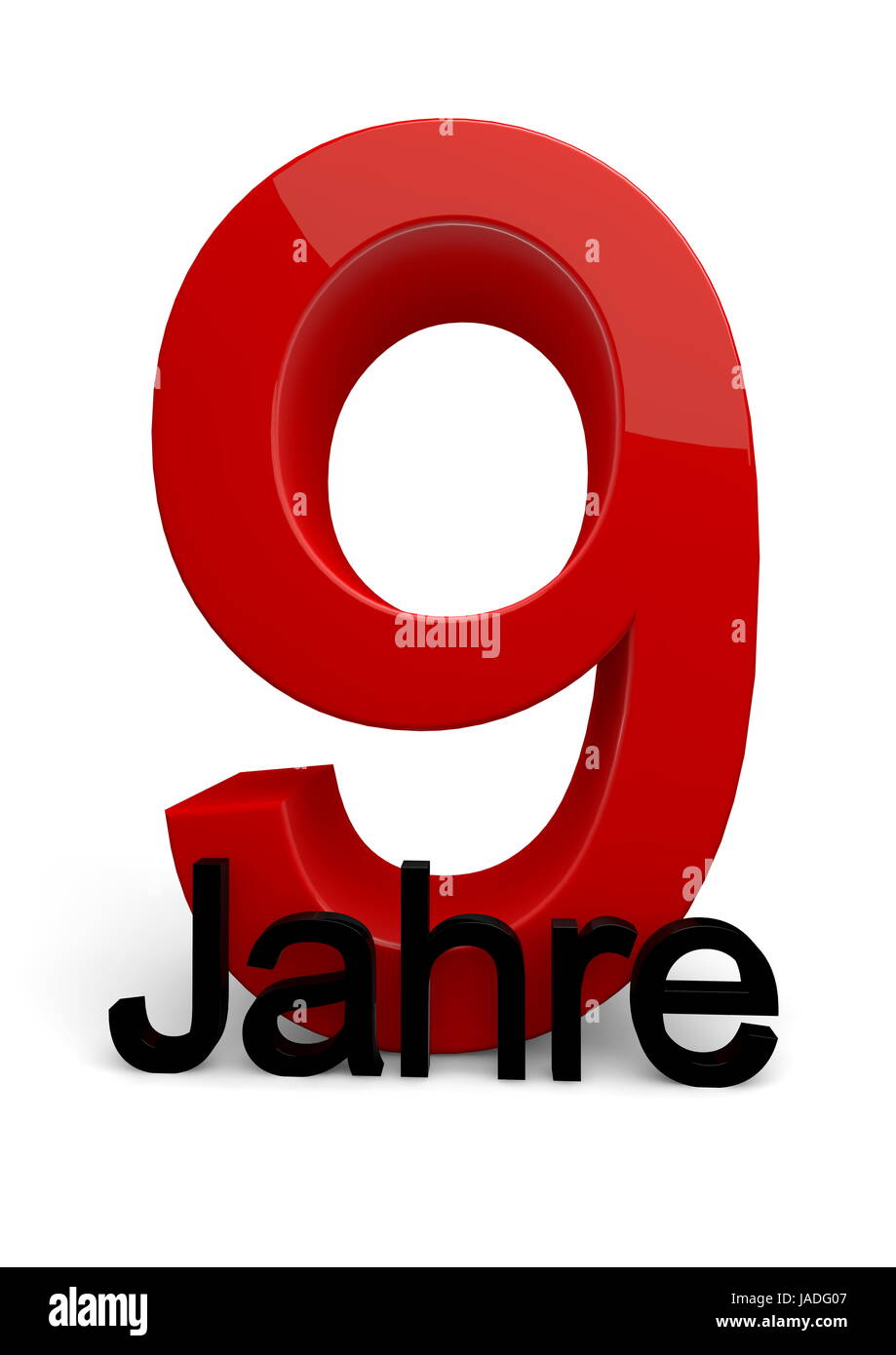 lettering with "Jahre Stock Photo - Alamy