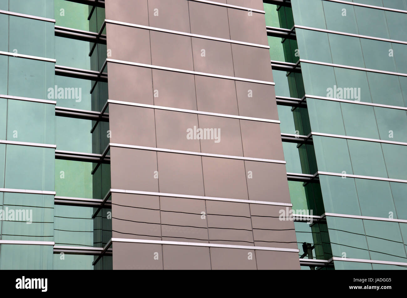 pattern glass wall on the building Stock Photo - Alamy