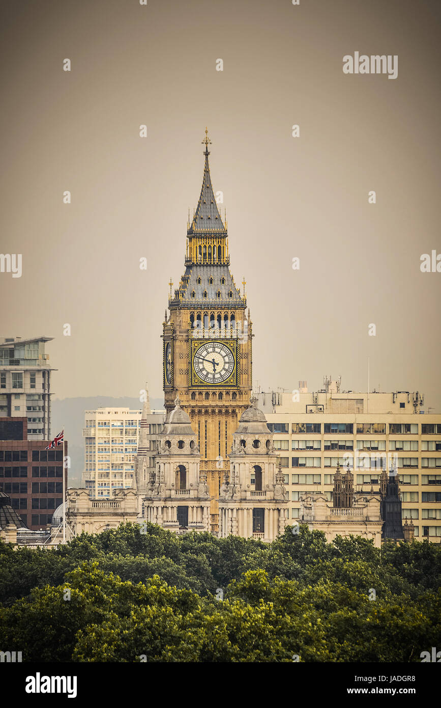 The Clock Tower in London, England, UK Stock Photo - Alamy