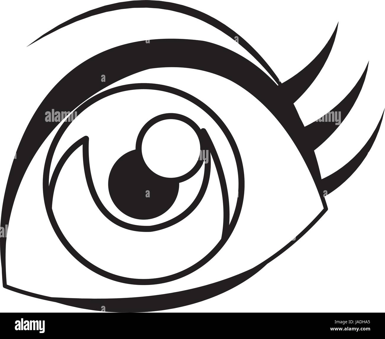 Stare emoticon hi-res stock photography and images - Alamy