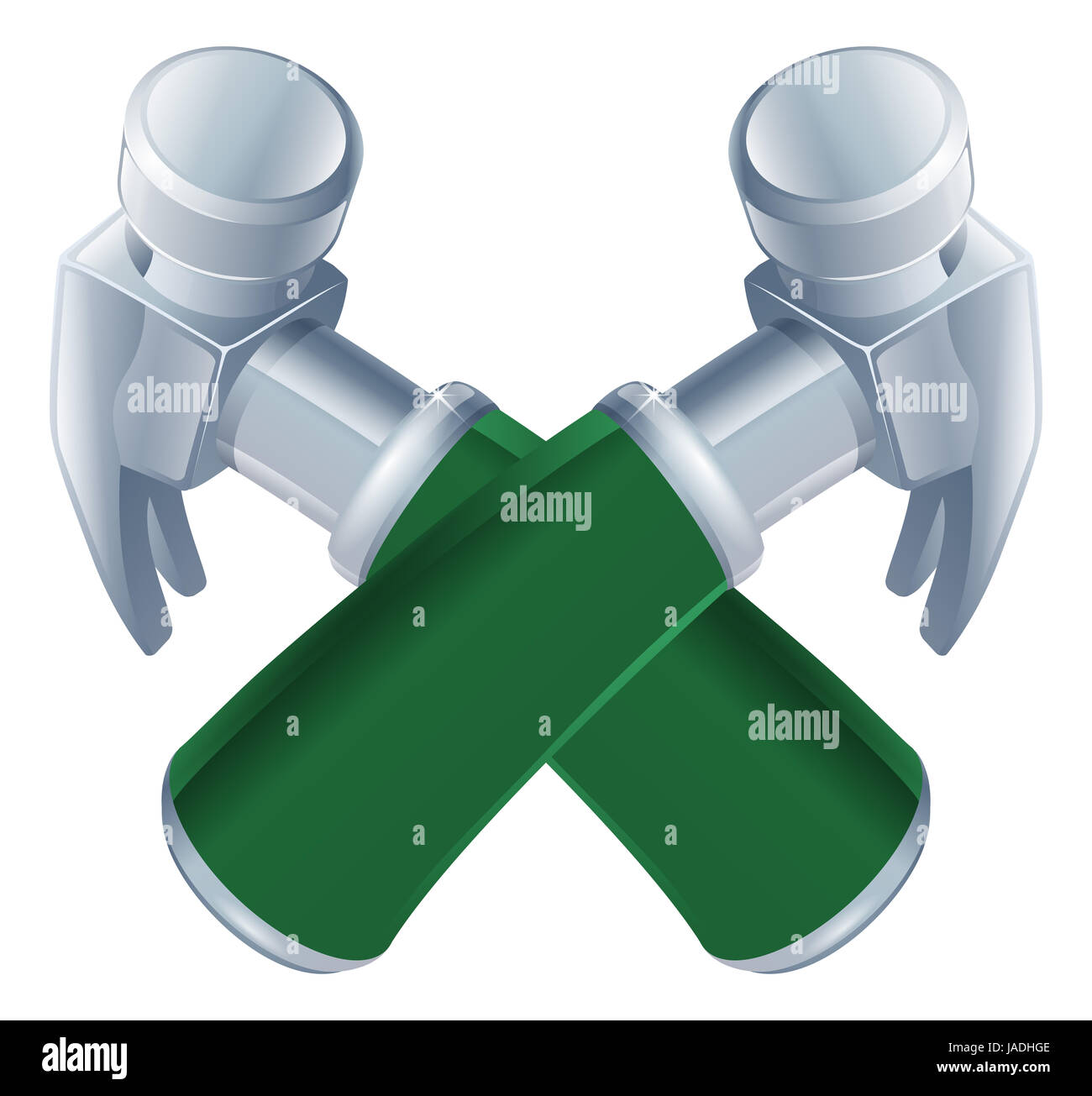 Crossed hammers hi-res stock photography and images - Alamy