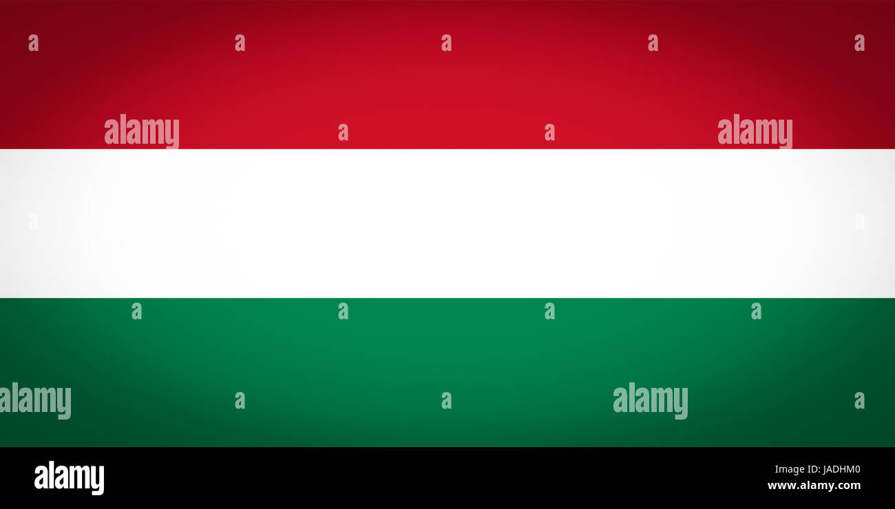 Hungary flag hungarian magyarorszag flags illustration emblem red hi ...