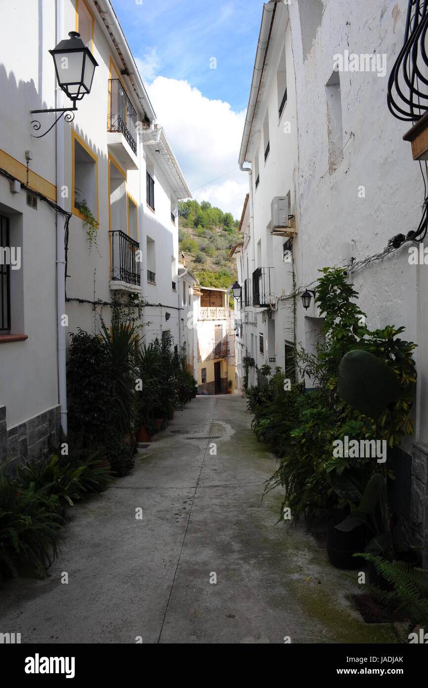 village in bolulla,spain,alicante Stock Photo - Alamy