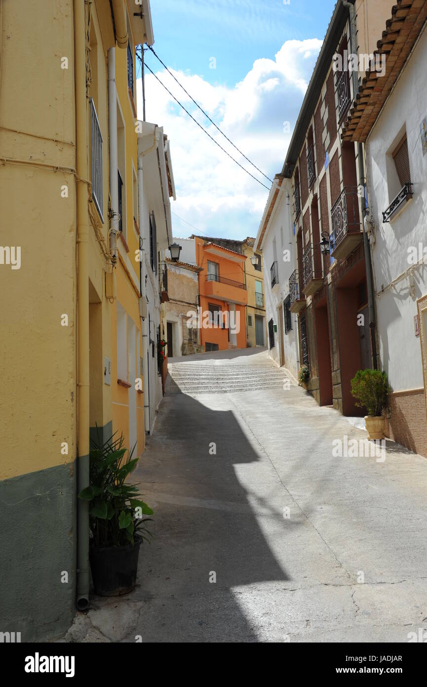 village in bolulla,spain,alicante Stock Photo - Alamy