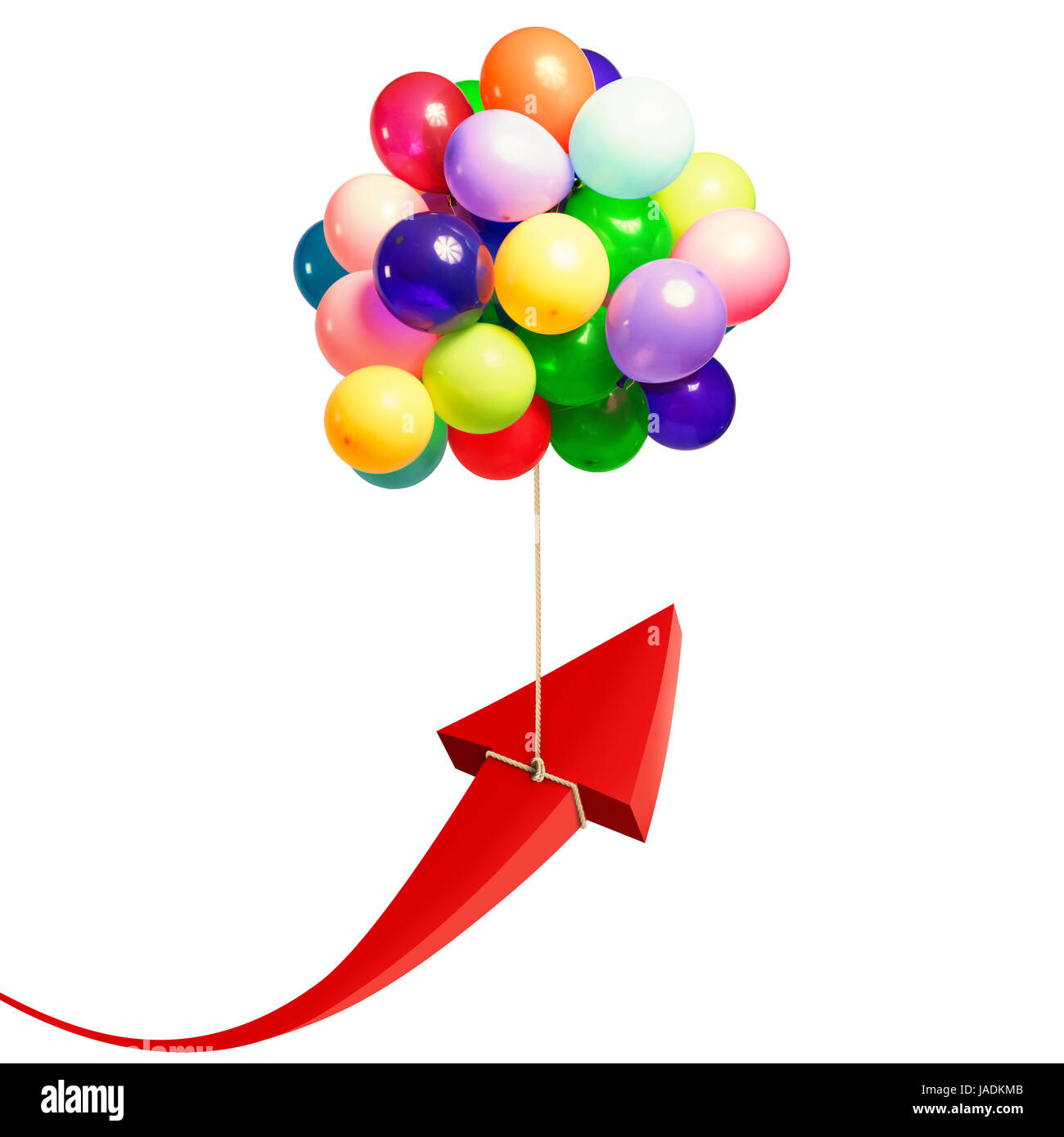 Economic analysis graphic Cut Out Stock Images & Pictures - Alamy