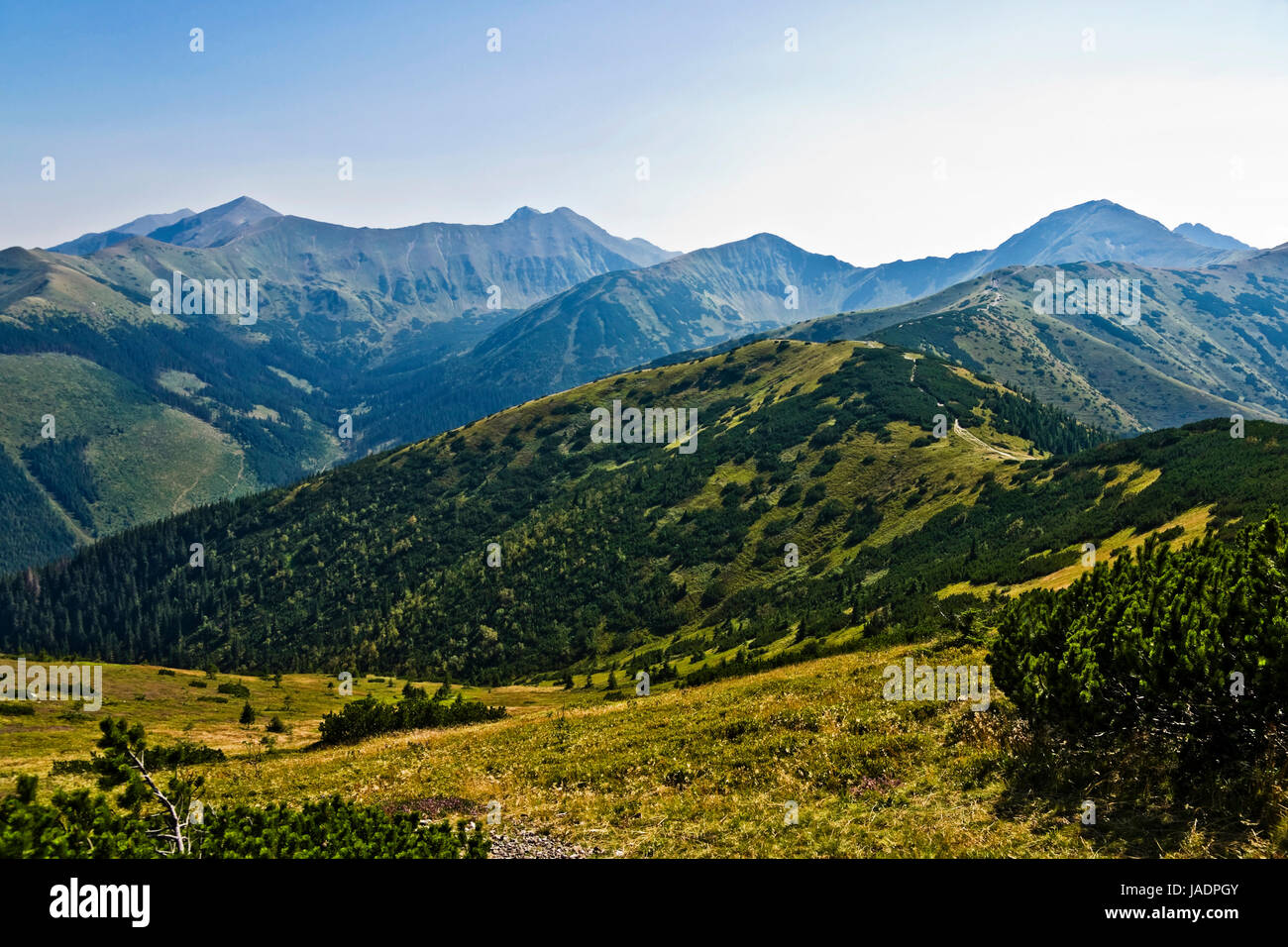 Western Polish Tatra Mountains Stock Photo - Alamy