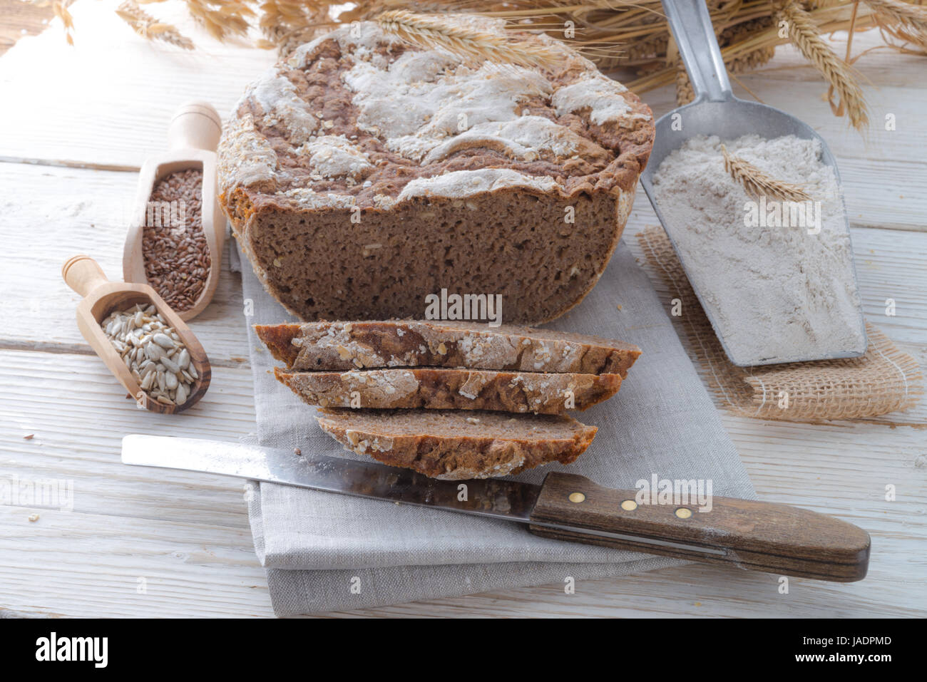 Even baked bread Stock Photo - Alamy