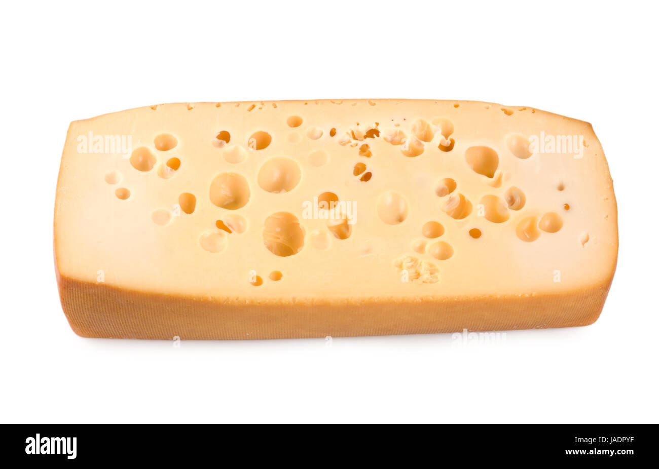 Dutch cheese isolated on white background Stock Photo - Alamy