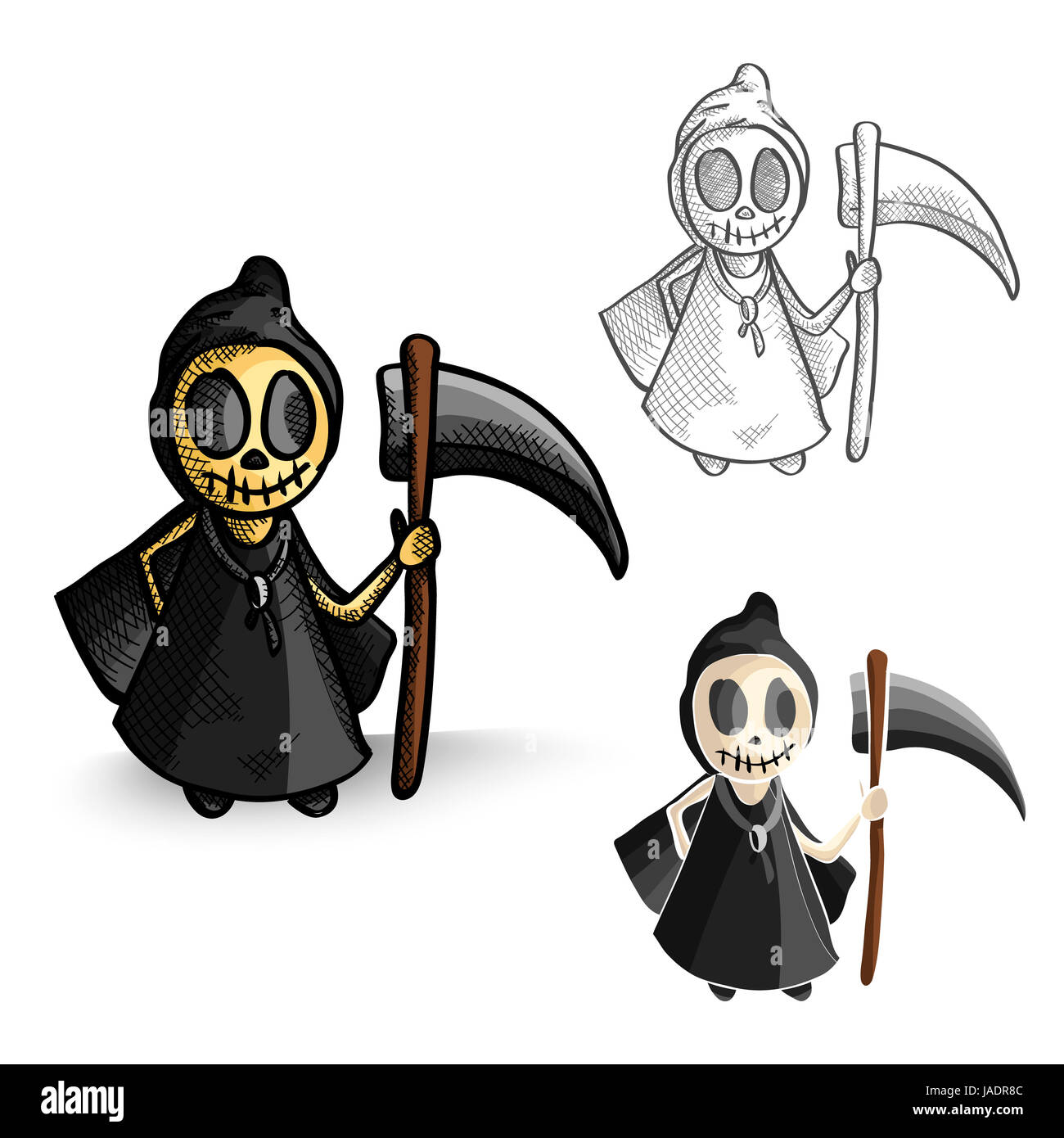 Grim monster Cut Out Stock Images & Pictures - Alamy