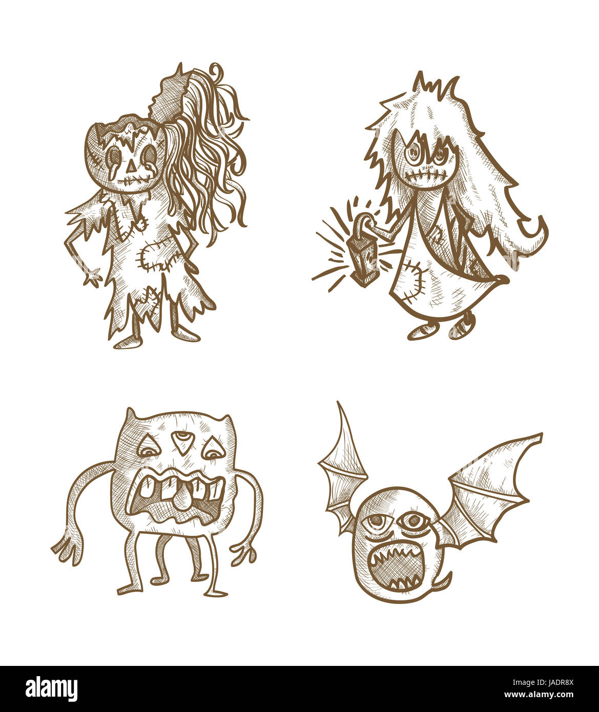 Easy Scary Monsters To Draw