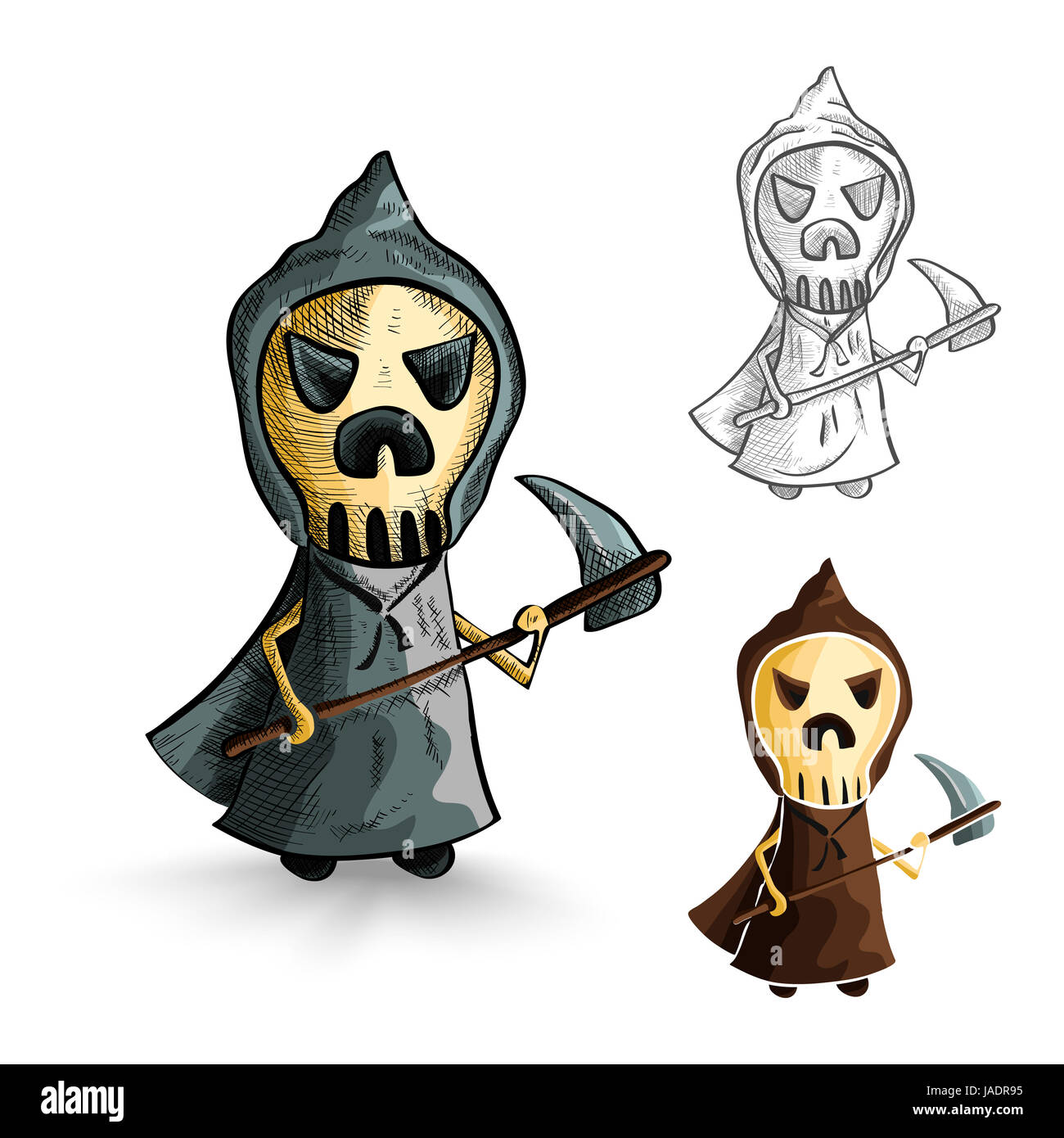 Grim monster Cut Out Stock Images & Pictures - Alamy