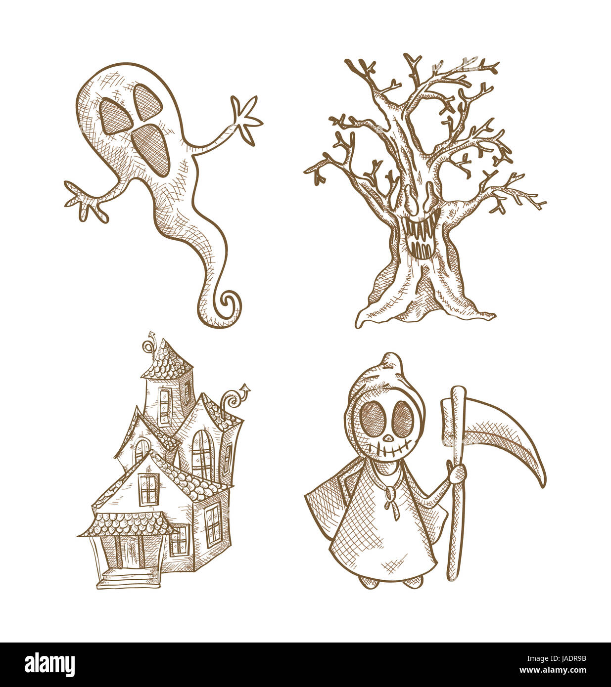 Classic Monster Halloween Vectors