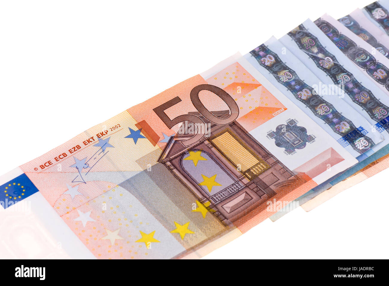Banknotes of euros Stock Photo - Alamy