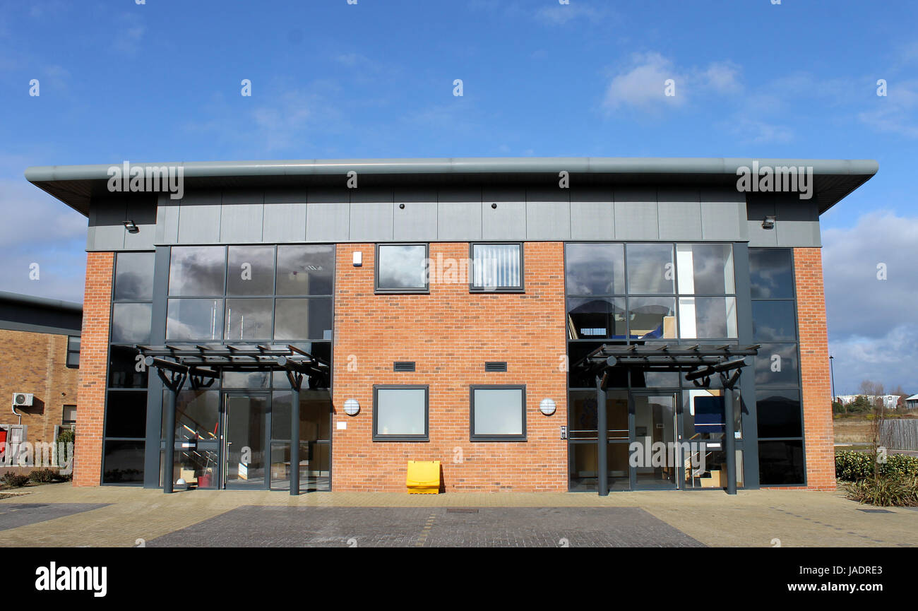 Modern office building on a business park Stock Photo - Alamy