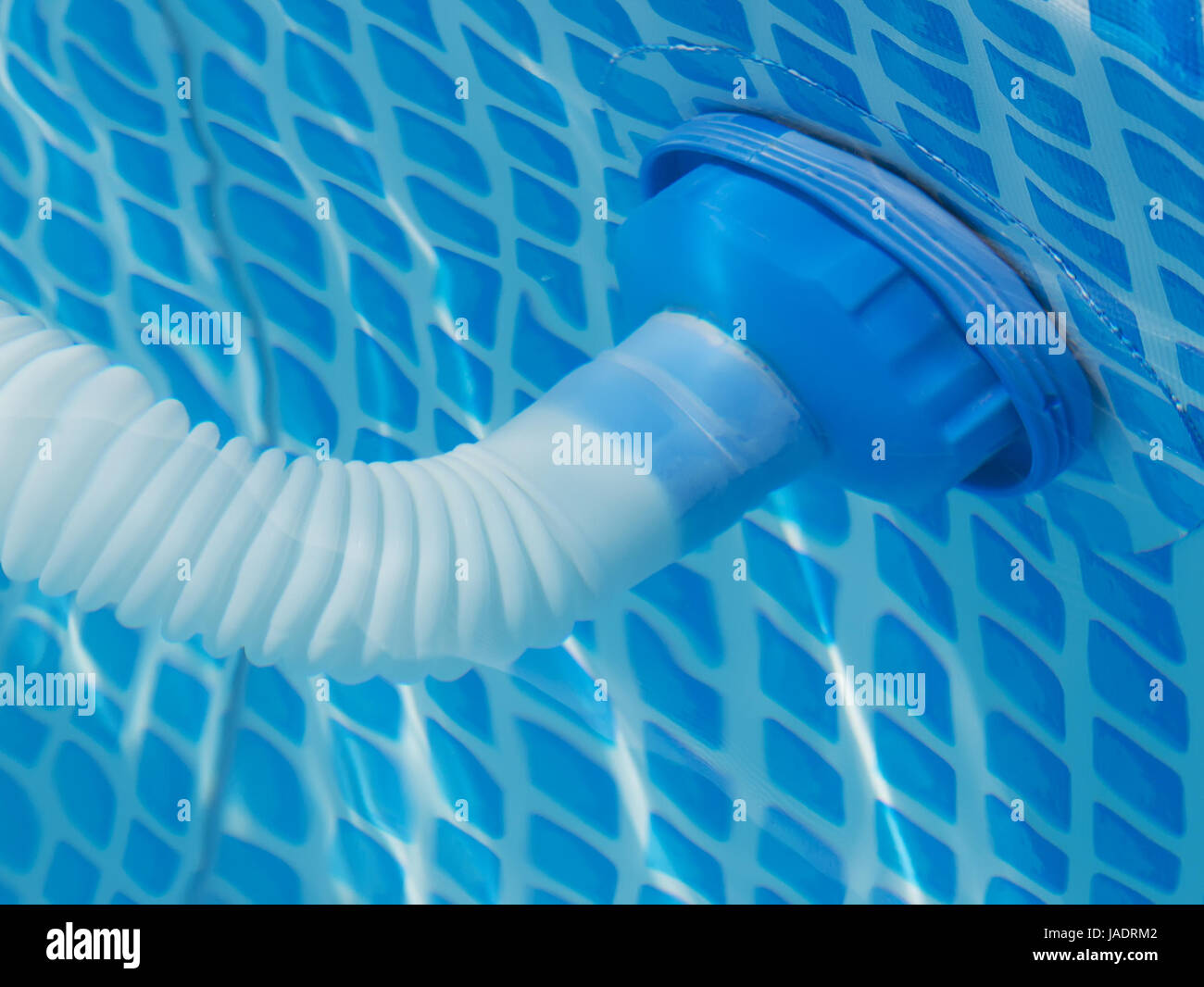 pool drain tube close up Stock Photo - Alamy