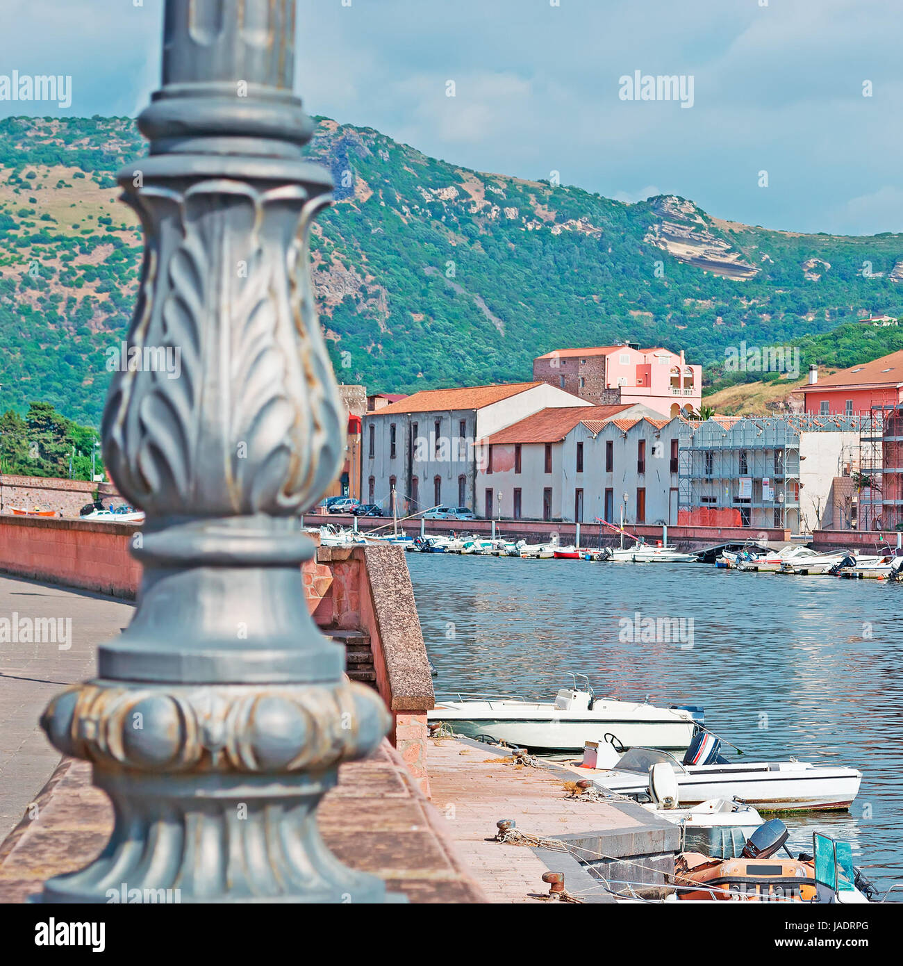 detail of Temo riverfront Stock Photo - Alamy