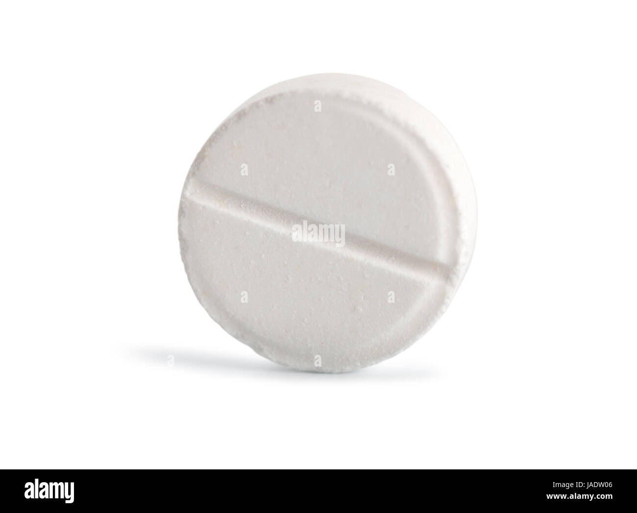 Tablet aspirin isolated on a white background (Path Stock Photo - Alamy