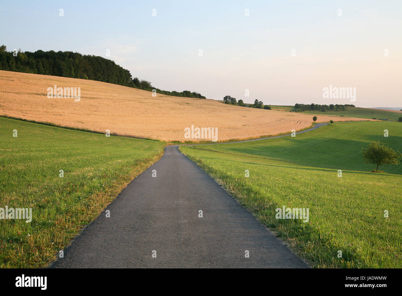 landscape in germany Stock Photo - Alamy