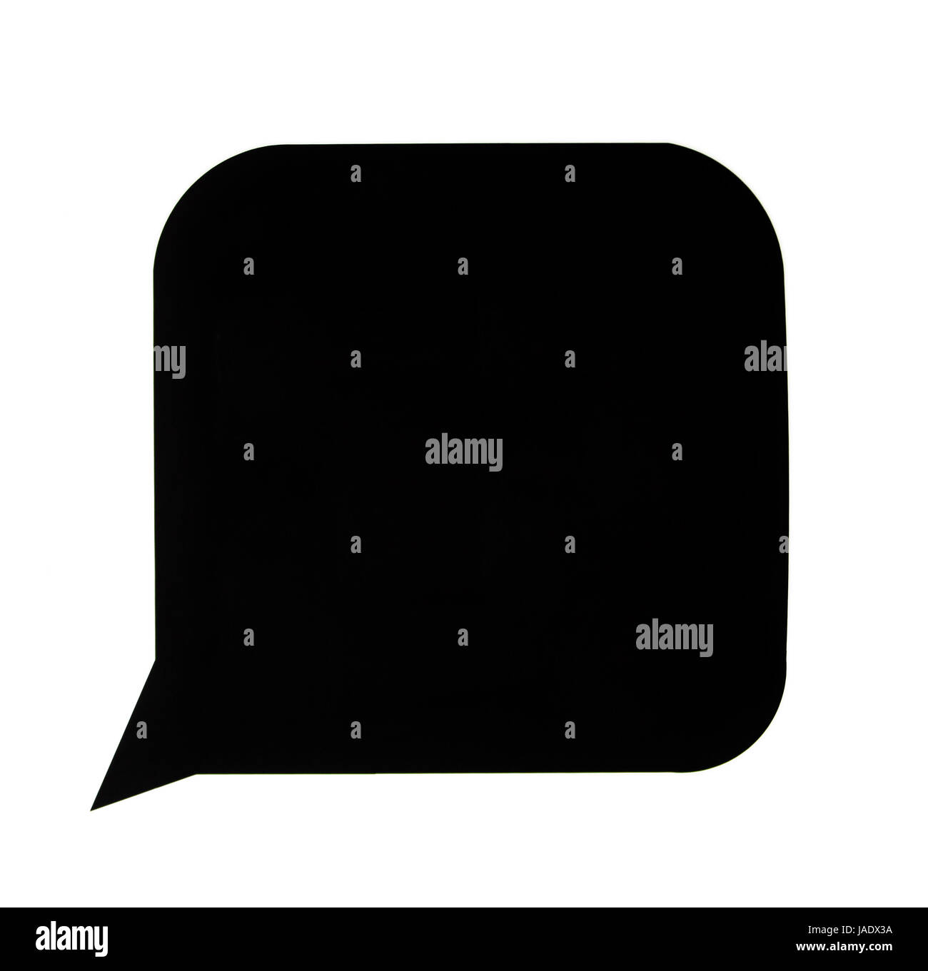 Black chat box Cut Out Stock Images & Pictures - Alamy