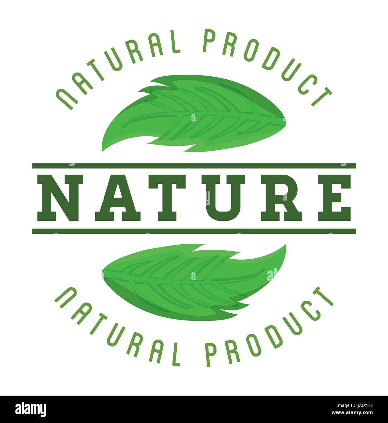 nature and leaves design Stock Vector Image & Art - Alamy
