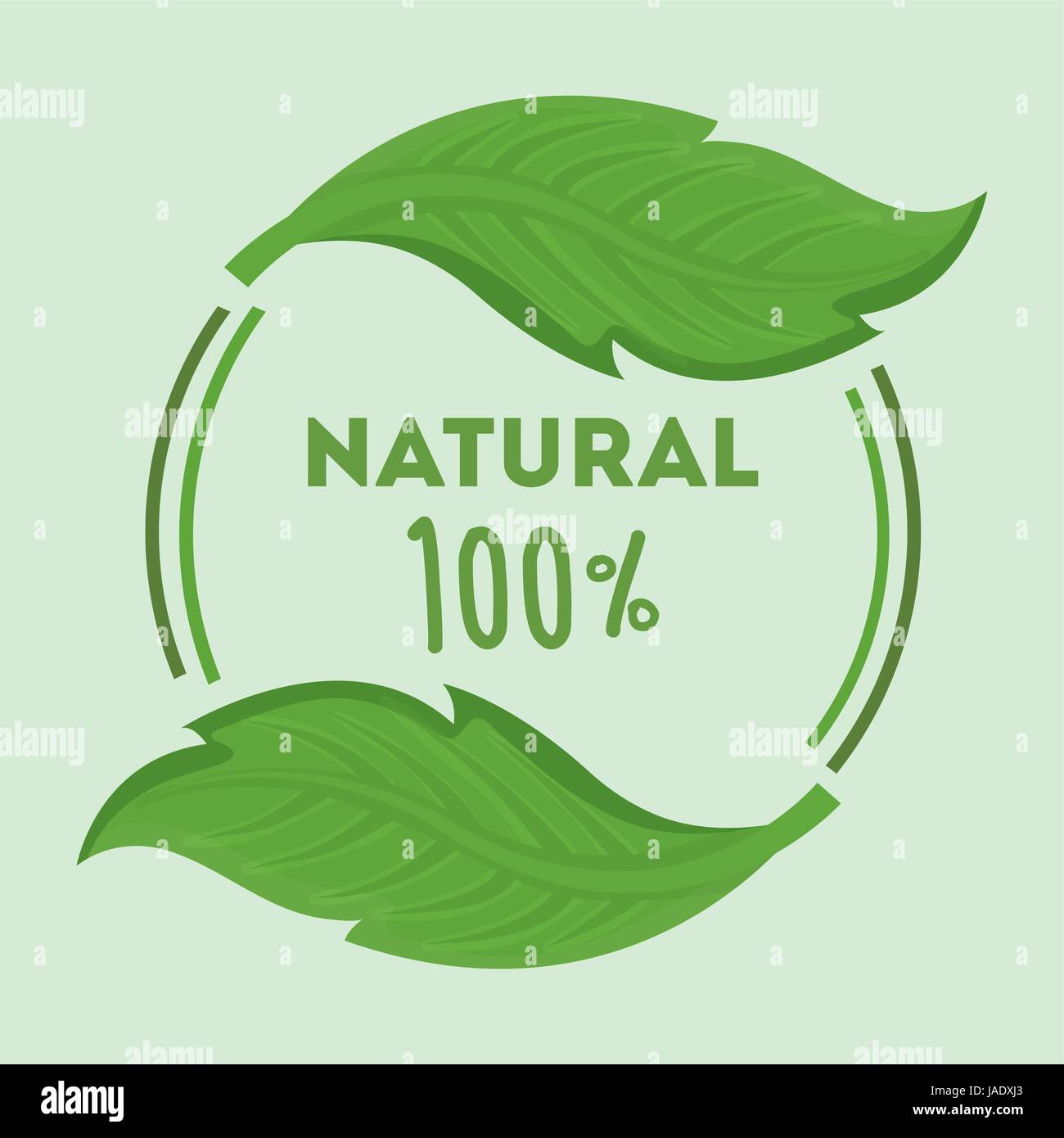 nature and leaves design Stock Vector Image & Art - Alamy