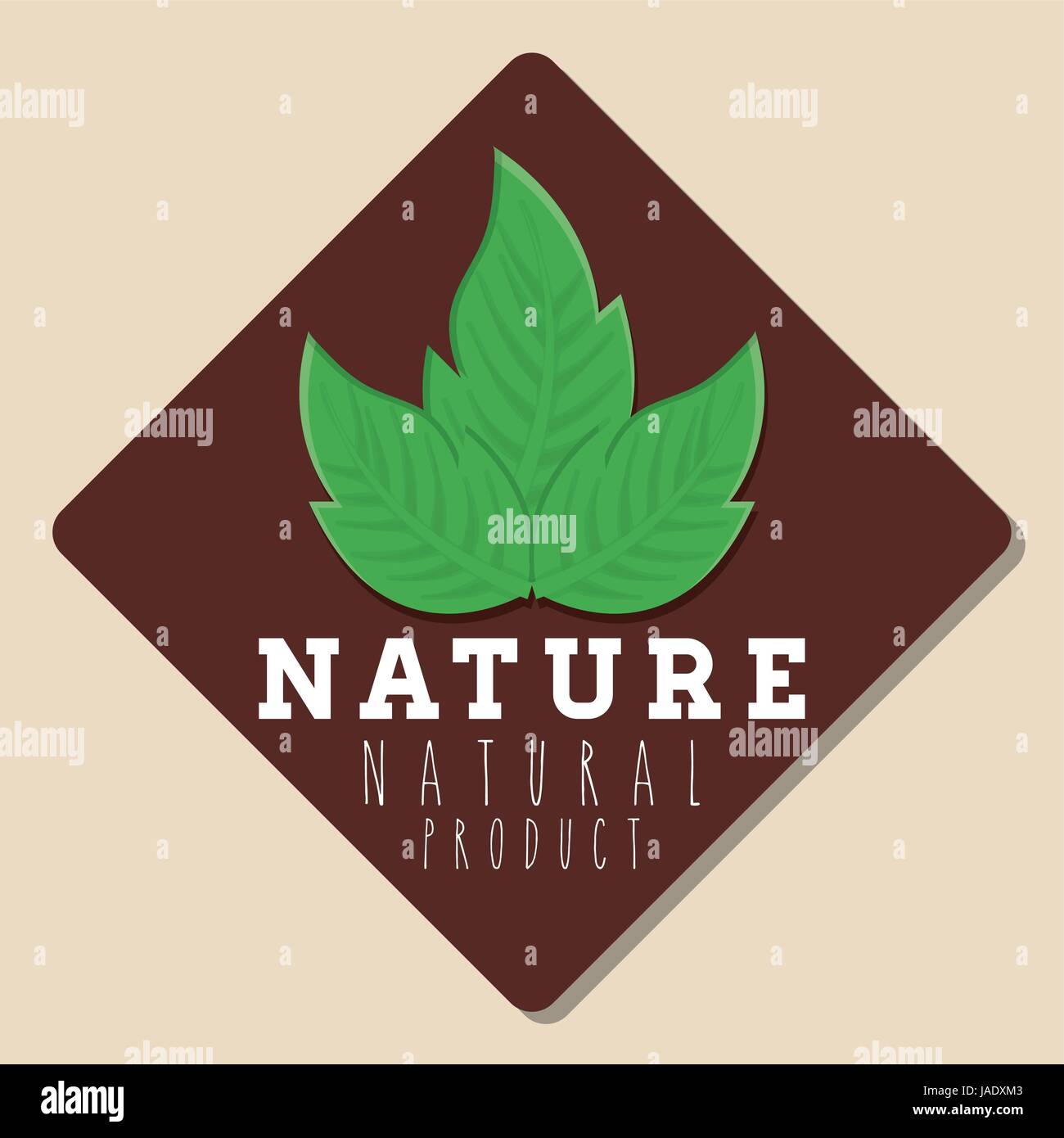 nature and leaves design Stock Vector Image & Art - Alamy